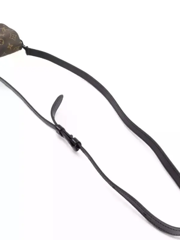 LOUIS VUITTON S-lock Monogram Macassar Shoulder Bag