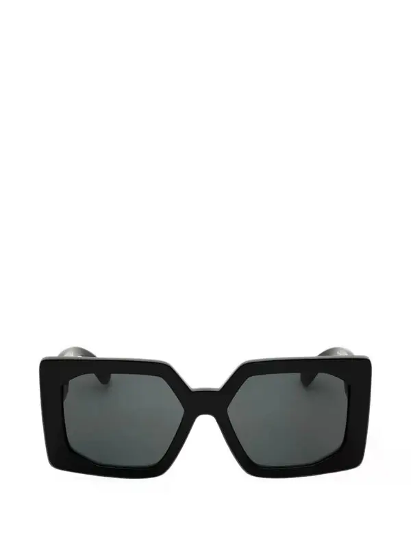 Versace Medusa Geometric-frame Sunglasses - Black