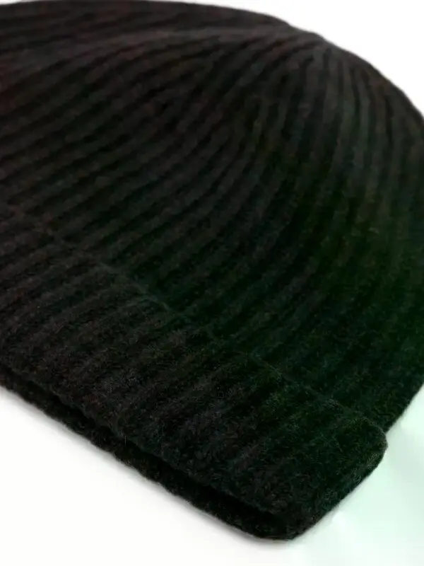 N.peal Ribbed-knit Beanie Hat