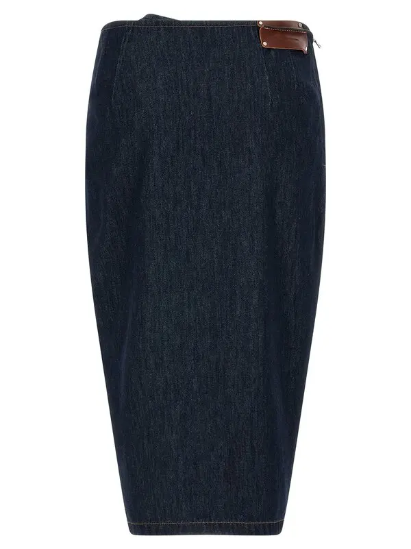 Dries Van Noten Draped Skirt