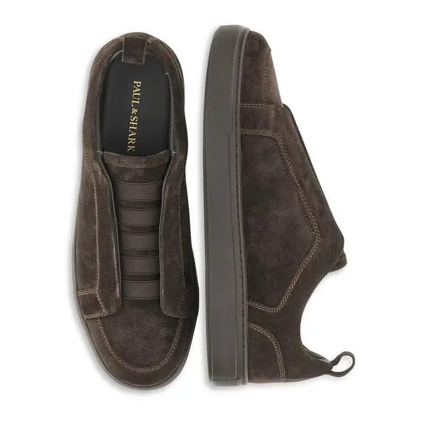 Paul & Shark Suede Slip-on Sneakers