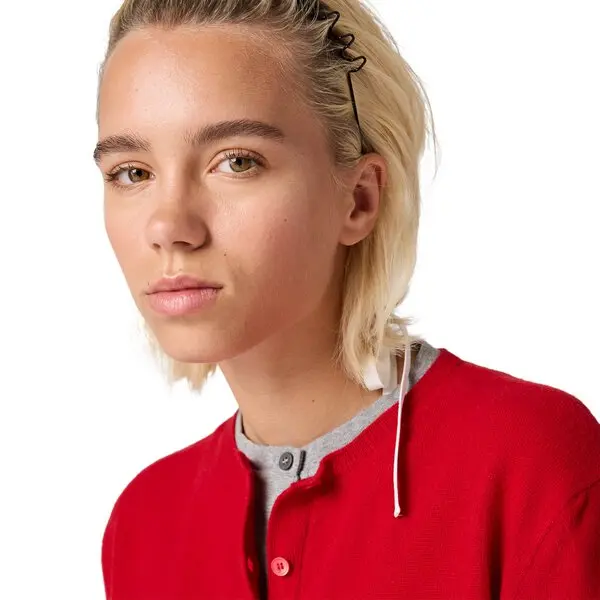 Miu Miu Cashmere And Jersey Sweater