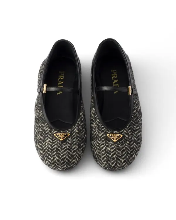 Prada Fabric Ballerinas