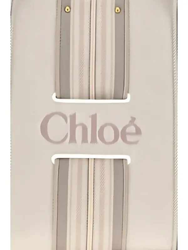 Chloé Woody Loop Canvas Tote