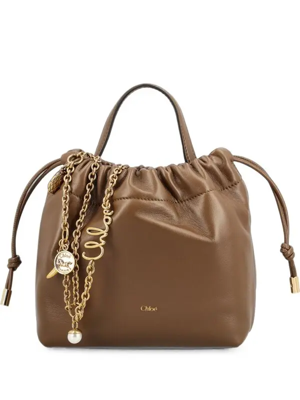 Chloé Icons Leather Mini Bucket Bag - Multicolor
