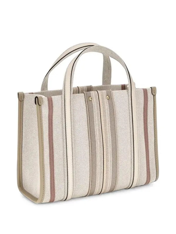 Chloé Woody Loop Small Canvas Tote