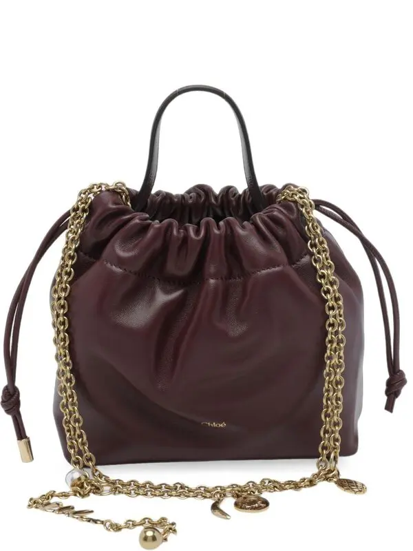 Chloé Icons Leather Mini Bucket Bag