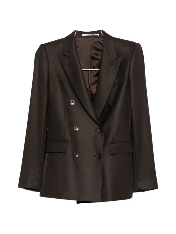 Tagliatore Wool Double-breasted Jacket - Multicolor
