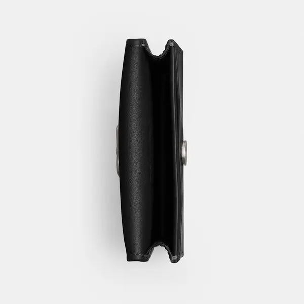 COACH Tabby Card Case - Silver/black
