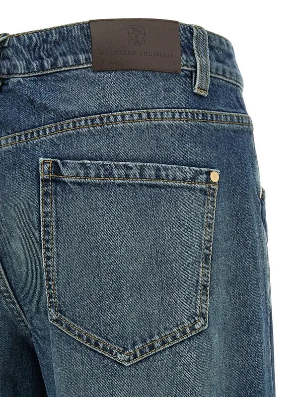 Brunello Cucinelli Denim Cotton Jeans