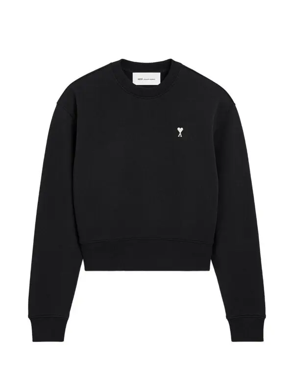 AMI Paris De Coeur Cotton Sweatshirt