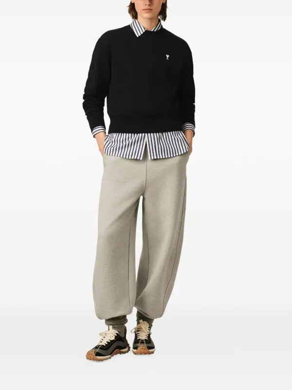 AMI Paris De Coeur Cotton Sweatshirt