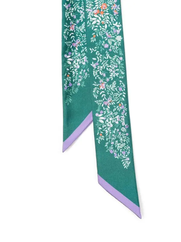 Gucci Printed Silk Foulard