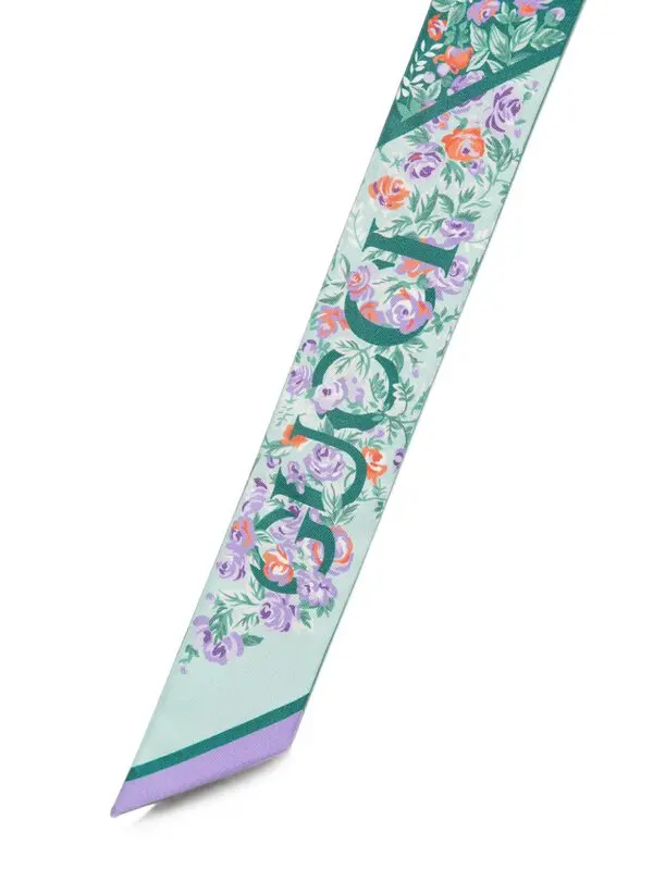 Gucci Printed Silk Foulard
