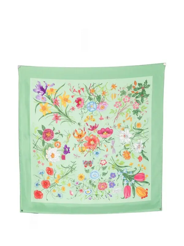 Gucci Printed Silk Foulard