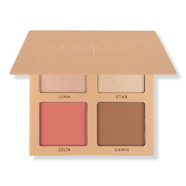 MELLOW COSMETICS Stardust Glow Palette - Light To Medium