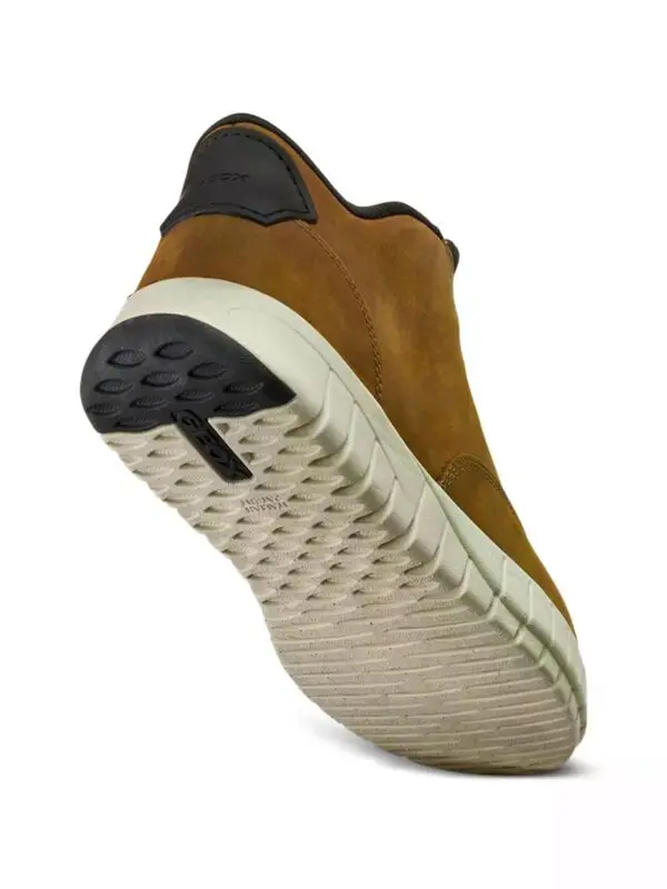 Geox Lace-up Leather Sneakers