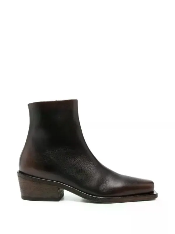 Marsèll Square-toe Ankle Boots