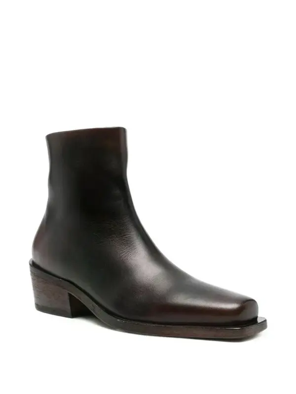 Marsèll Square-toe Ankle Boots