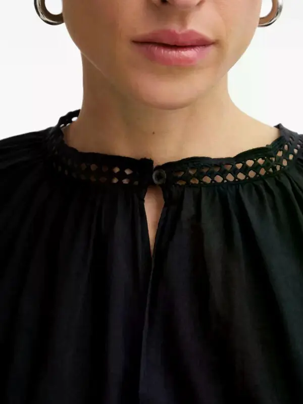 Marc O'polo Broderie-anglaise Ruffled Mini Dress