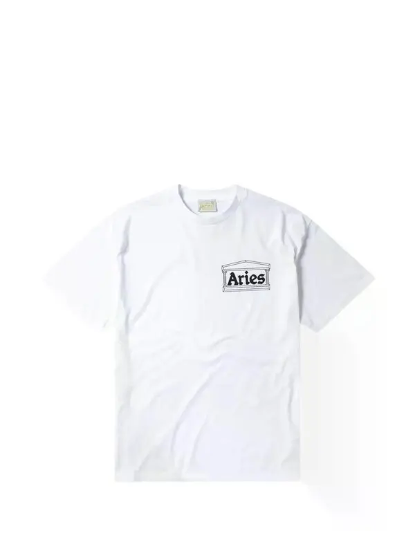Aries Temple Logo-print T-shirt