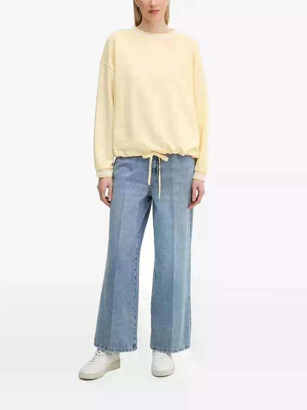 MARC AUREL Pressed-crease Wide-leg Jeans