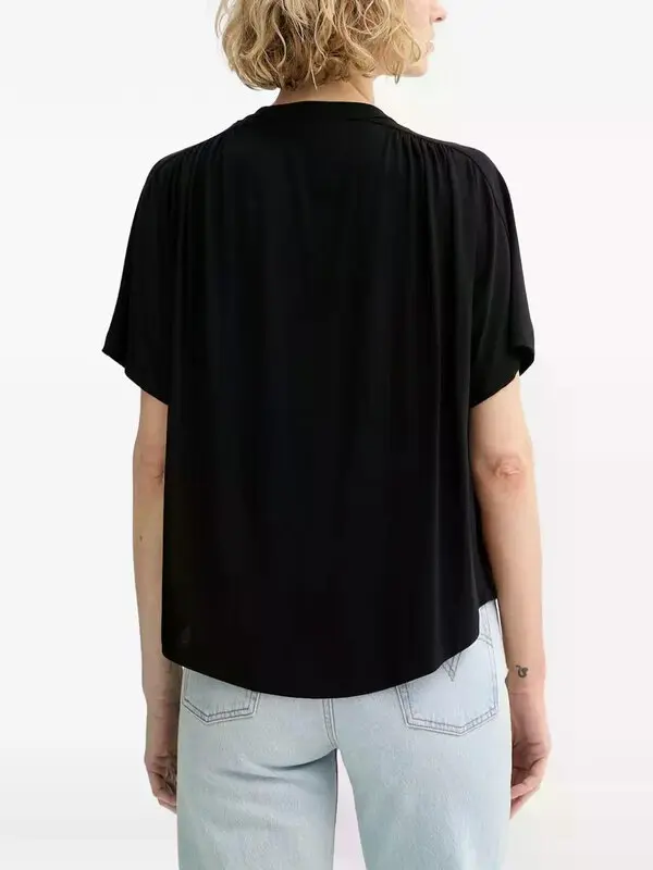 Marc O'polo Button-up Pleated-shoulder Shirt