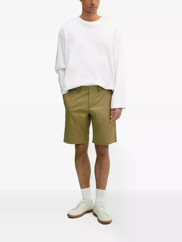 Marc O'polo Logo-embroidered Chino Shorts