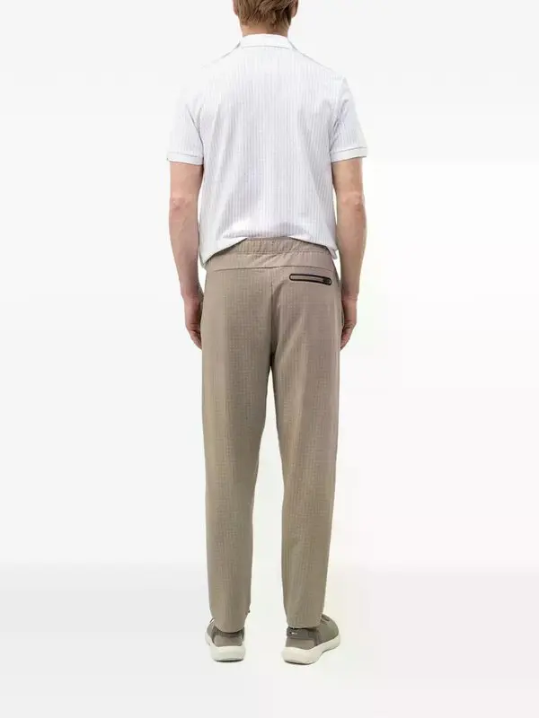 BOSS Check-pattern Track Pants