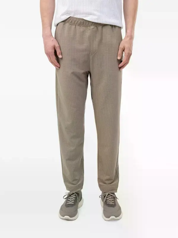BOSS Check-pattern Track Pants