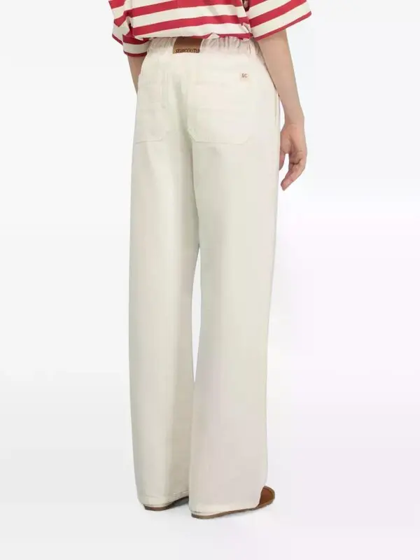 SEMICOUTURE Daria Drawstring-waist Jeans