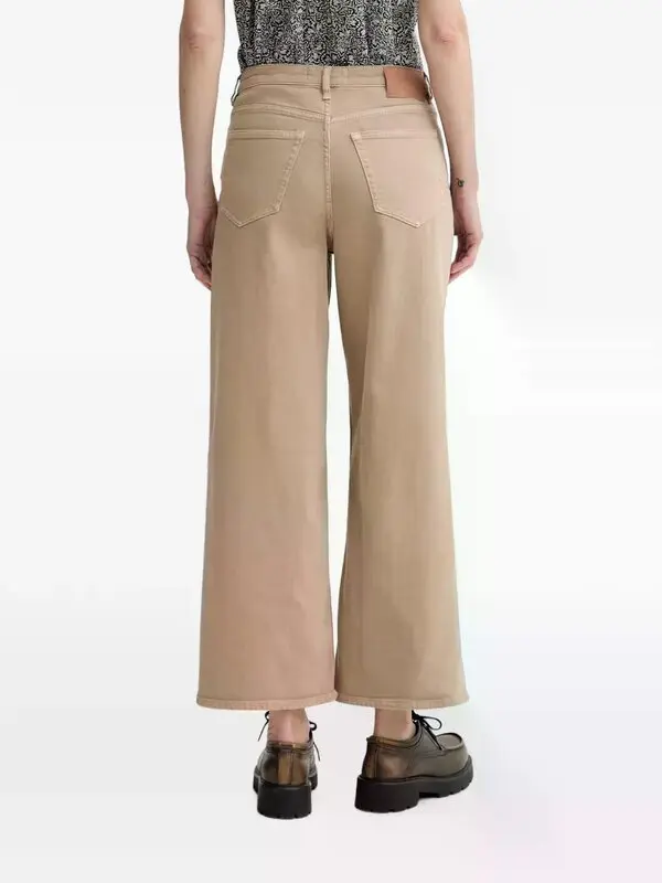 Marc O'polo Cropped Wide-leg Jeans
