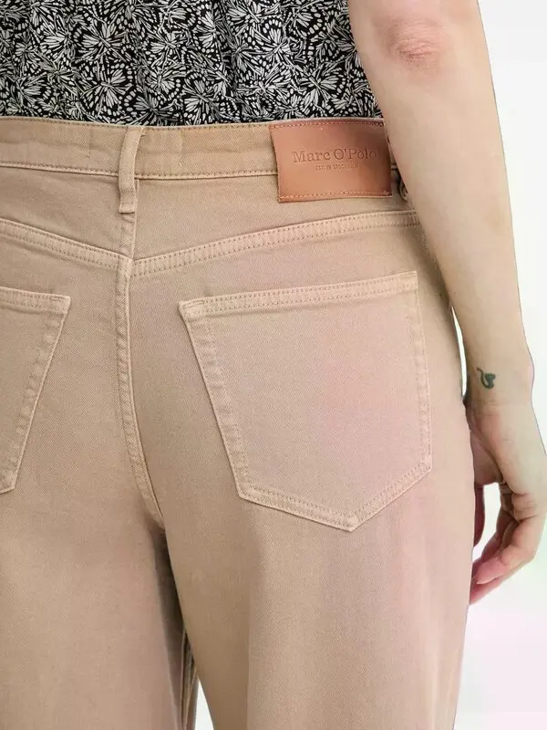 Marc O'polo Cropped Wide-leg Jeans