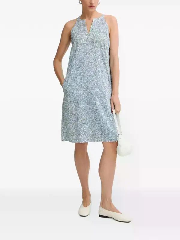 Marc O'polo Butterfly-print Sleeveless Mini Dress