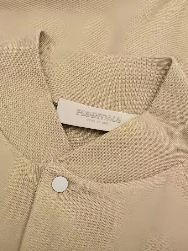 Fear Of God Logo-patch Henley T-shirt