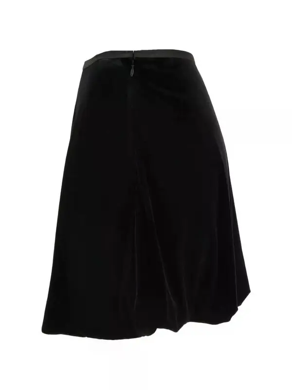 Emporio Armani Velvet Mini Skirt