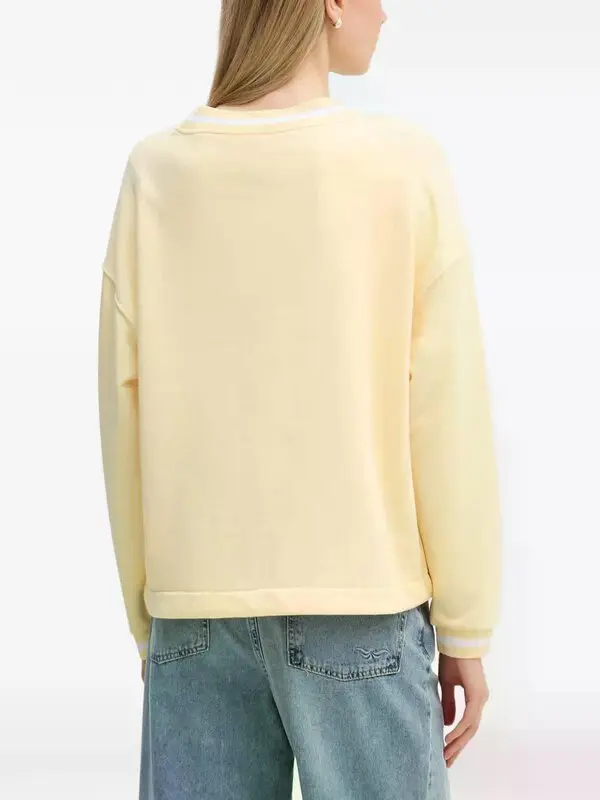 MARC AUREL Heart-motif Drawstring Sweatshirt