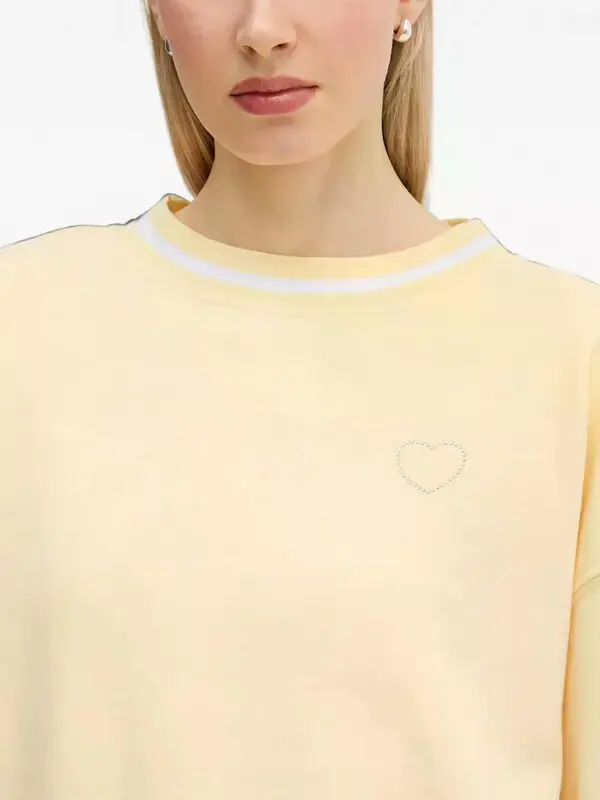 MARC AUREL Heart-motif Drawstring Sweatshirt