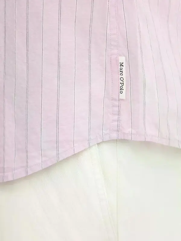 Marc O'polo Vertical-stripe Chest-pocket Shirt