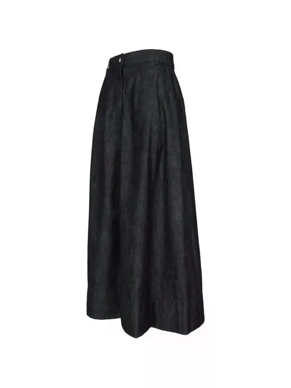 Emporio Armani High-waisted Flared Maxi Skirt