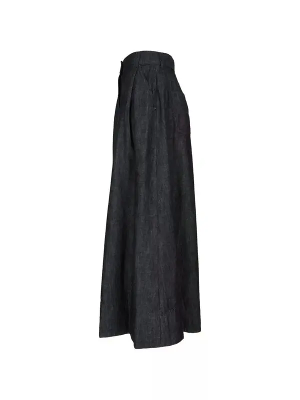 Emporio Armani High-waisted Flared Maxi Skirt