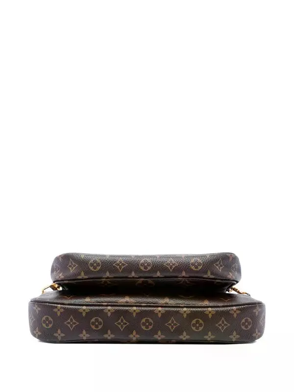 LOUIS VUITTON 2019 Monogram Multi Pochette Accessoires Satchel