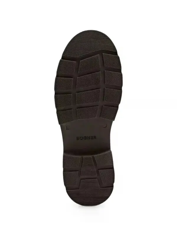 Bogner Turin Wool-trim Platform Ankle Boots