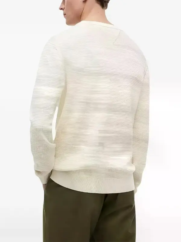 Tommy Hilfiger Waffle-knit Crew-neck Sweater