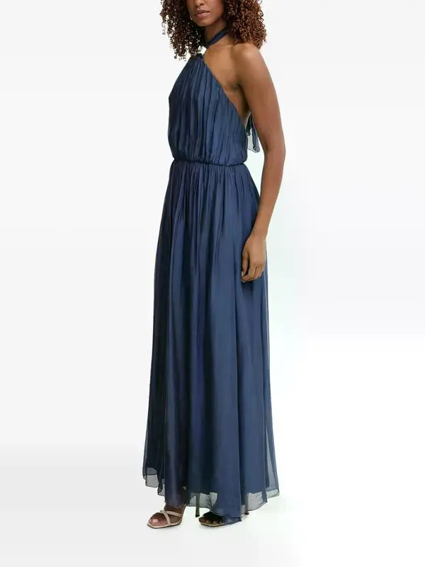 HAVEONE Embellished Halterneck Dress
