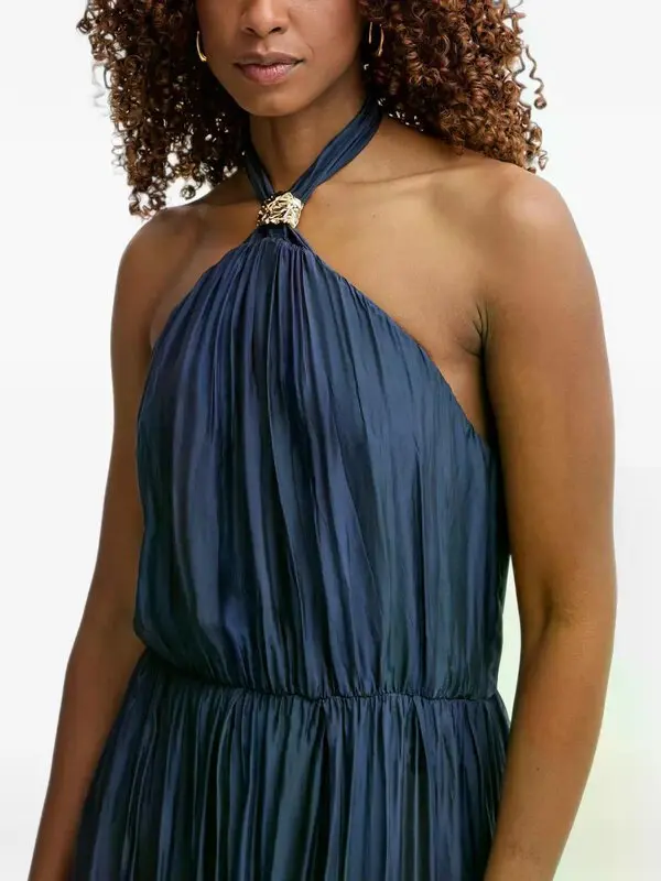 HAVEONE Embellished Halterneck Dress