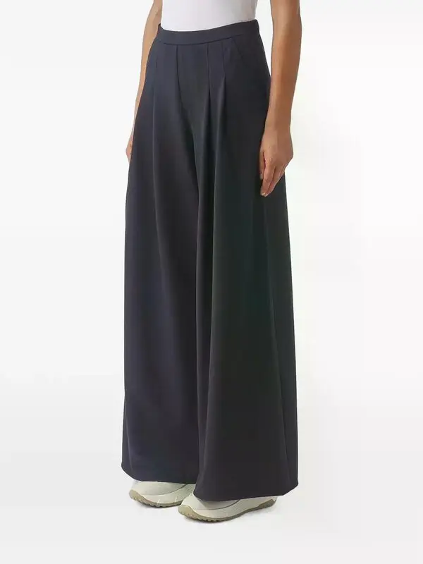 Max Mara Pleated Palazzo Pants