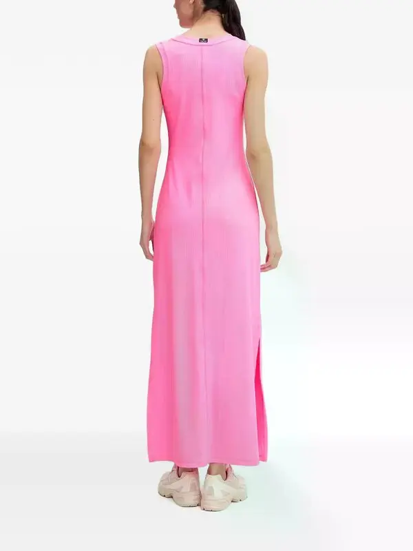 Bogner Eleen Ribbed Sleeveless Slim-fit Maxi Dress - Pink