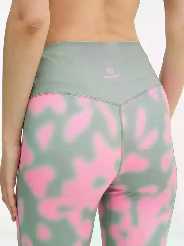 Bogner Cherien Abstract-print Leggings - Pink