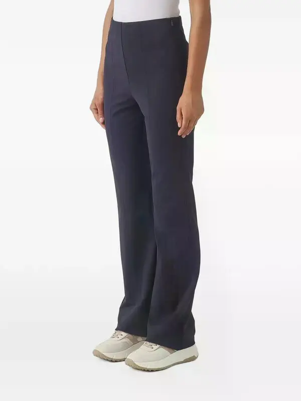 Max Mara Seam-detail Flared Trousers